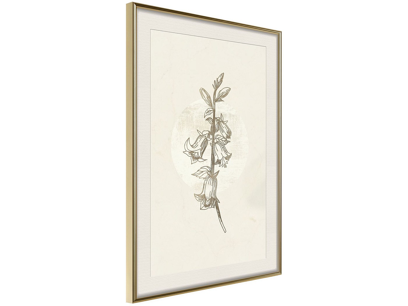 Tableau cadre beige campana - 40 x 60 cm