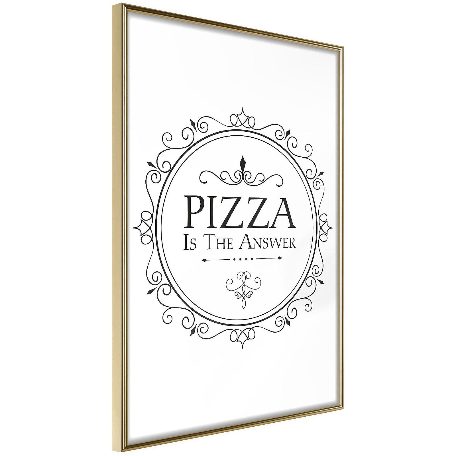 Tableau cadre Pizza - 40 x 60 cm