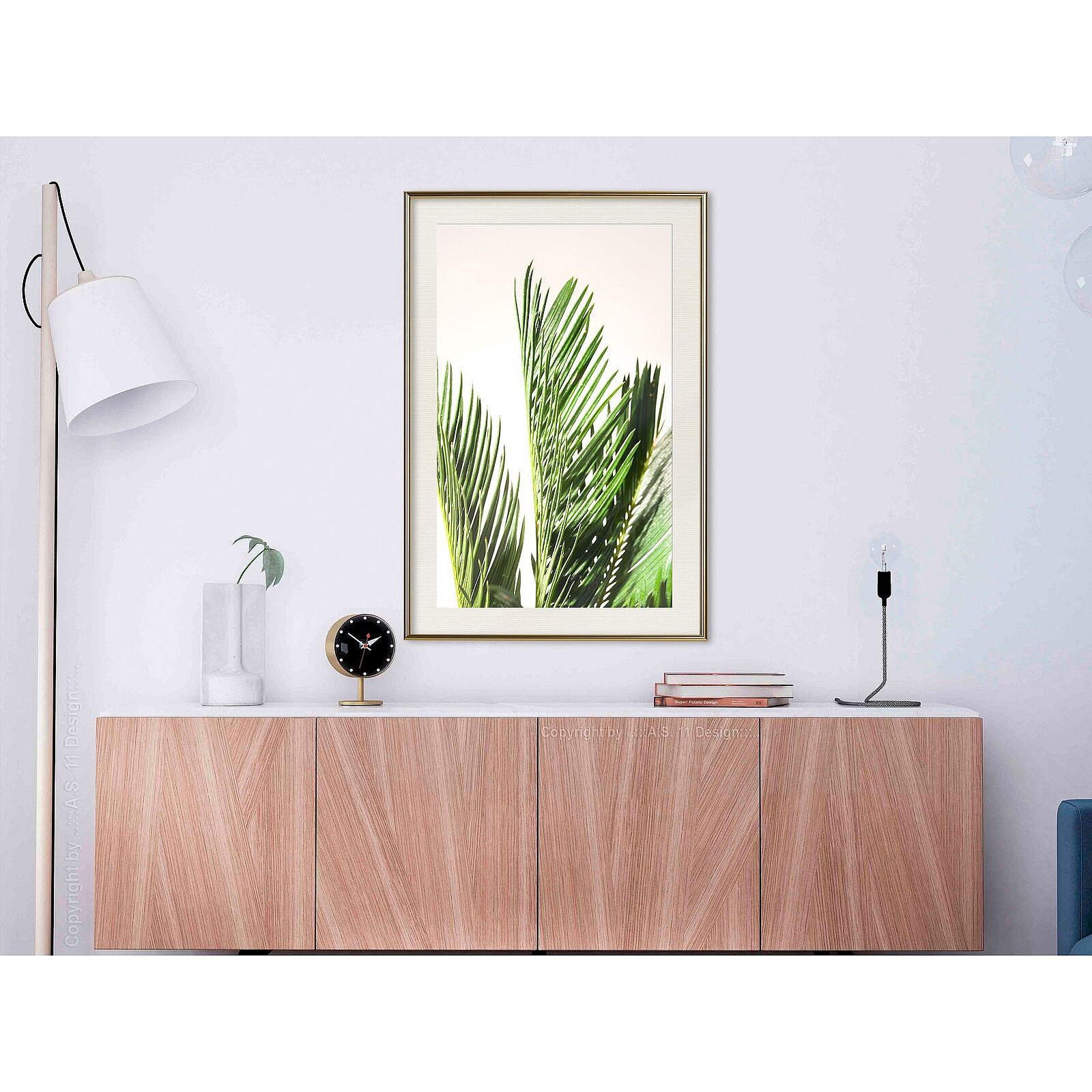 Tableau cadre Bruissement des feuilles - 40 x 60 cm