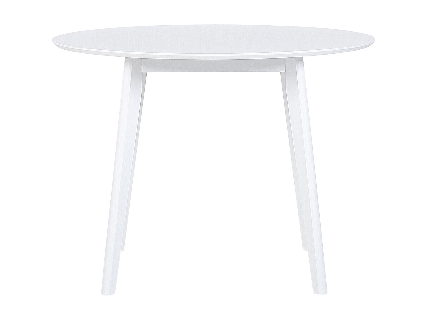 Table de salle à manger blanche ⌀ 100 cm ROXBY