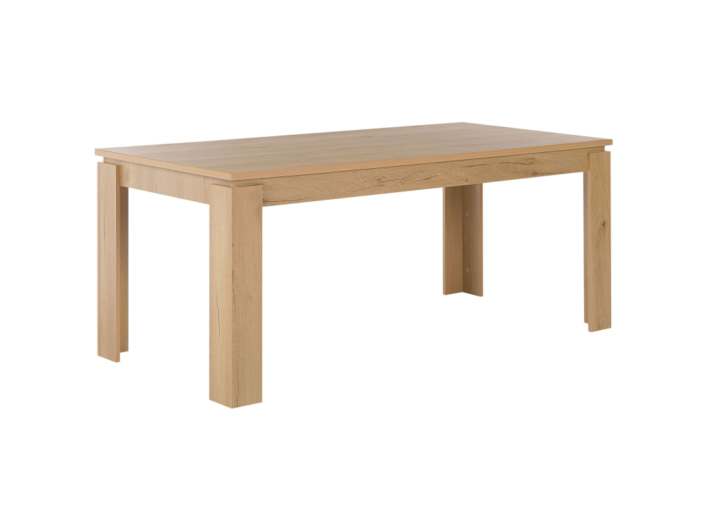 Tavolo da pranzo legno chiaro 180 x 90 cm VITON