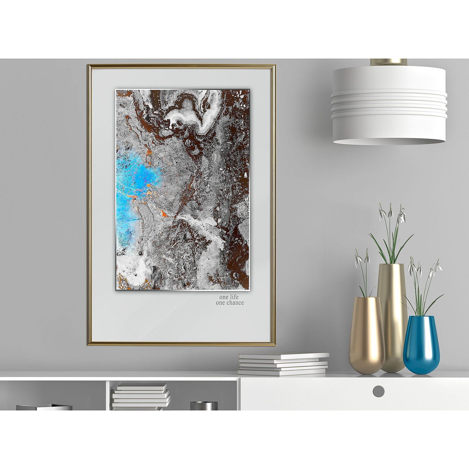 Tableau cadre Une vie - 20 x 30 cm