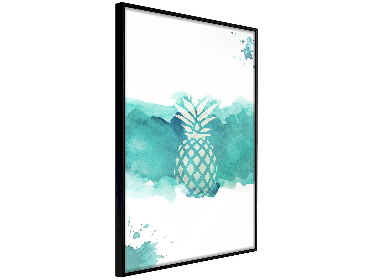 Tableau cadre Ananas pastel - 40 x 60 cm