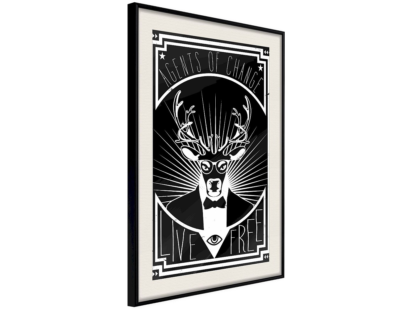 Tableau cadre Secret de l'agent - 20 x 30 cm