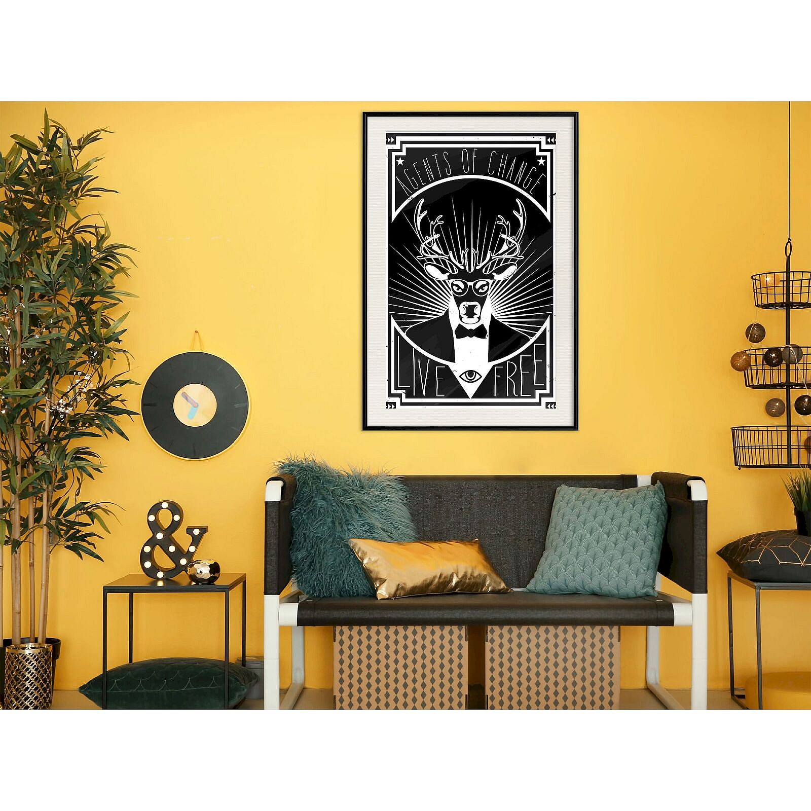 Tableau cadre Secret de l'agent - 20 x 30 cm