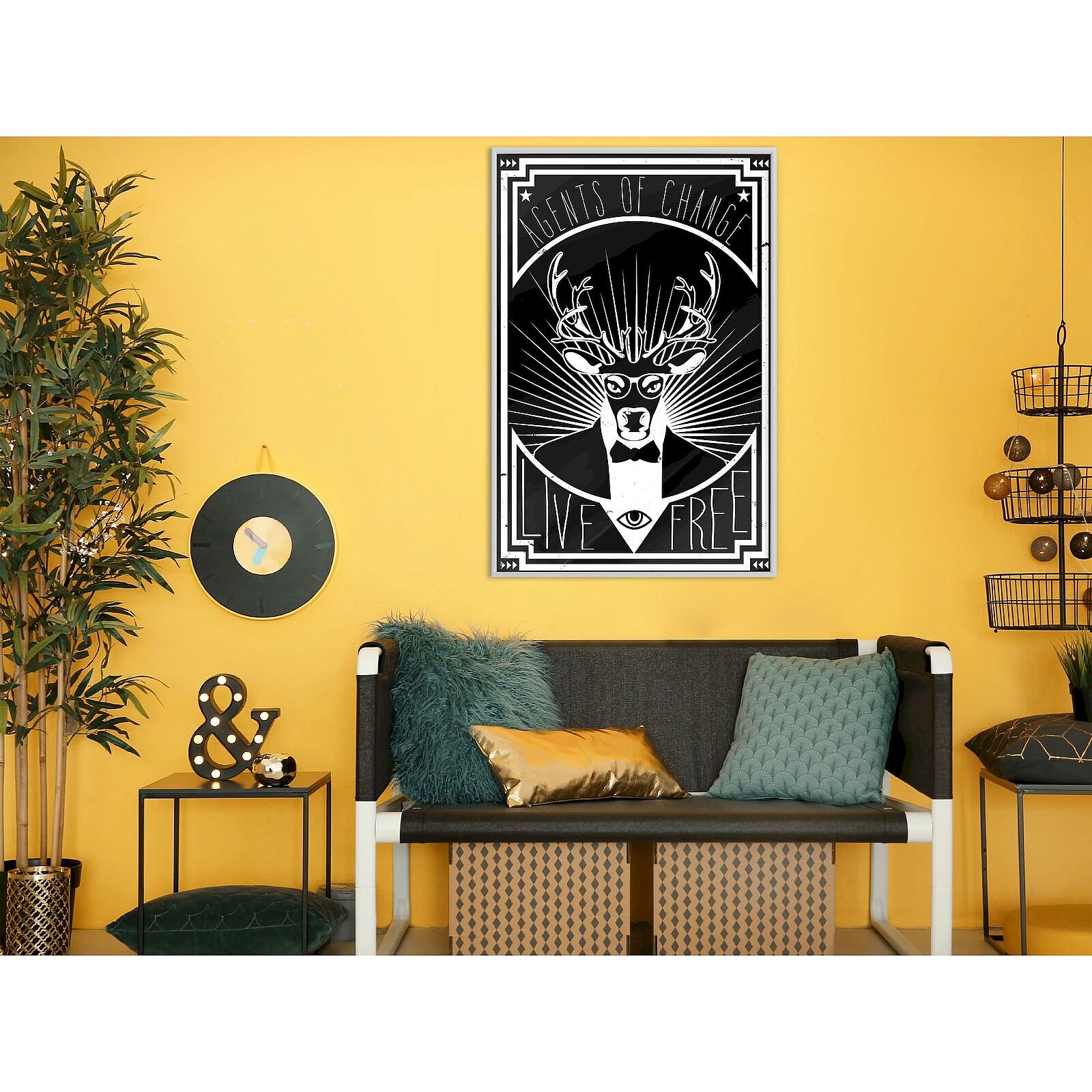 Tableau cadre Secret de l'agent - 20 x 30 cm