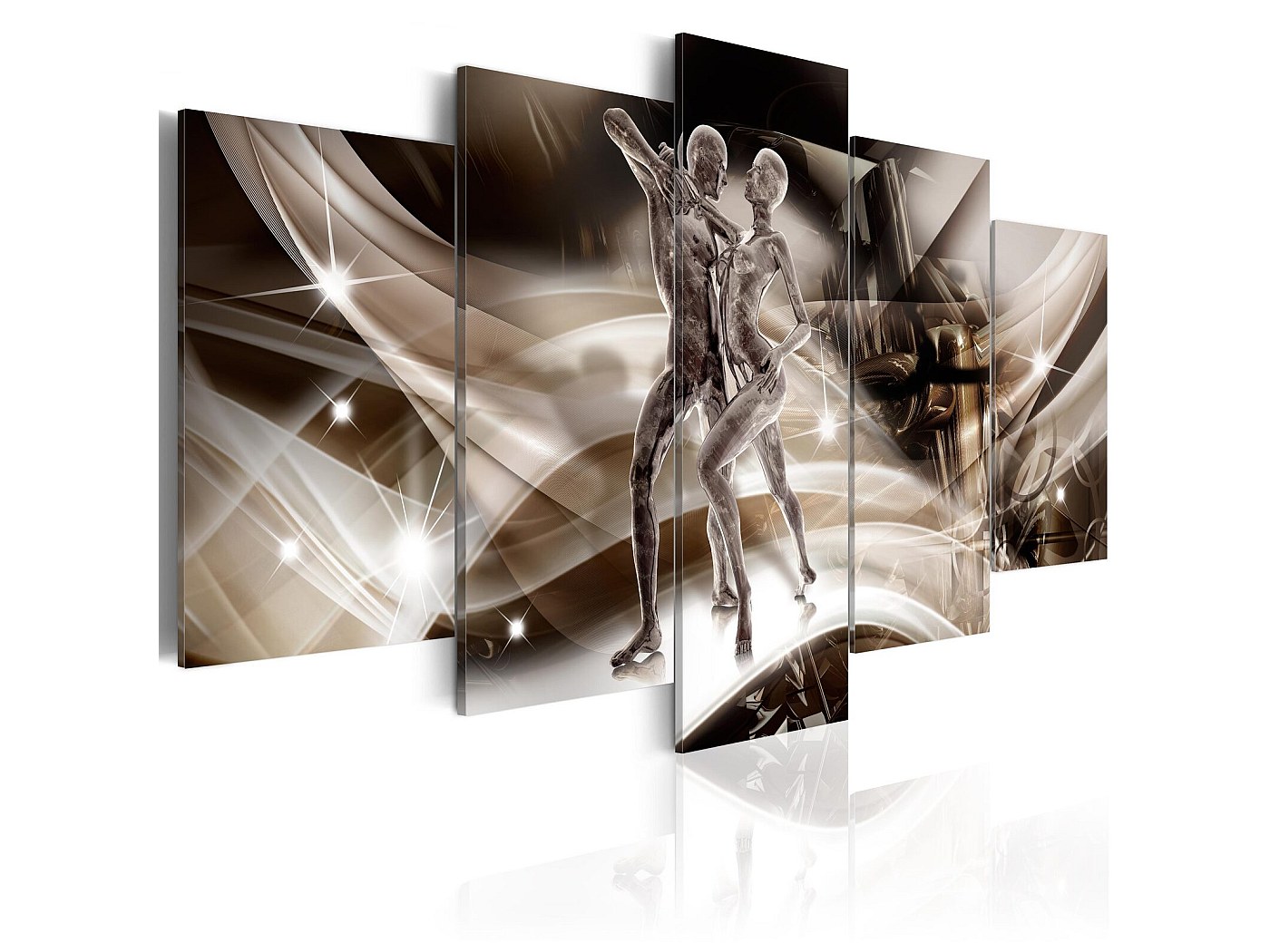 Tableau Galaxy of Dance - 100 x 50 cm