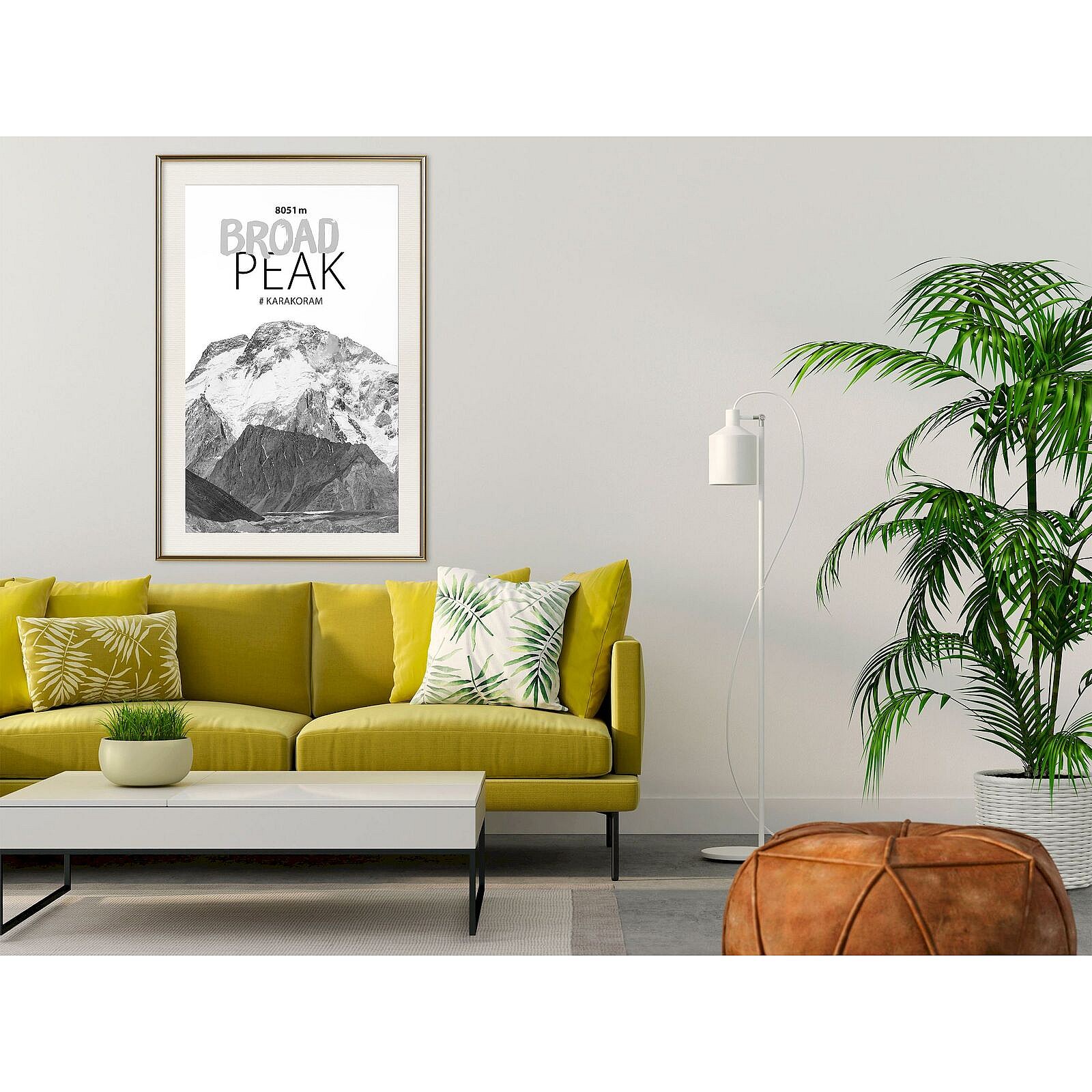 Tableau cadre Peaks du monde : grand pic - 40 x 60 cm