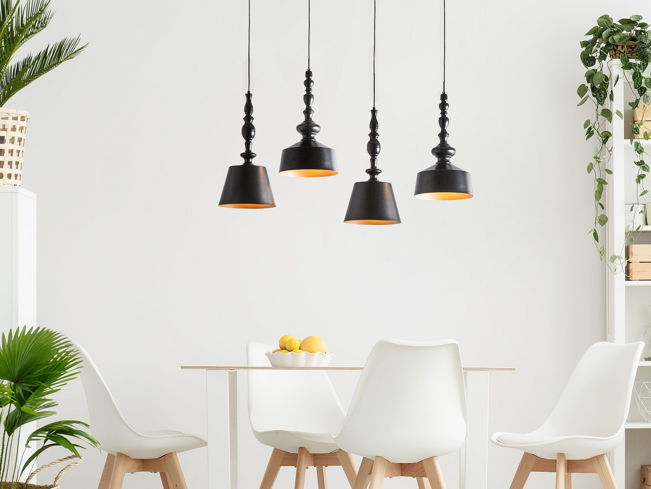 Lampe suspension noir FLUVIA