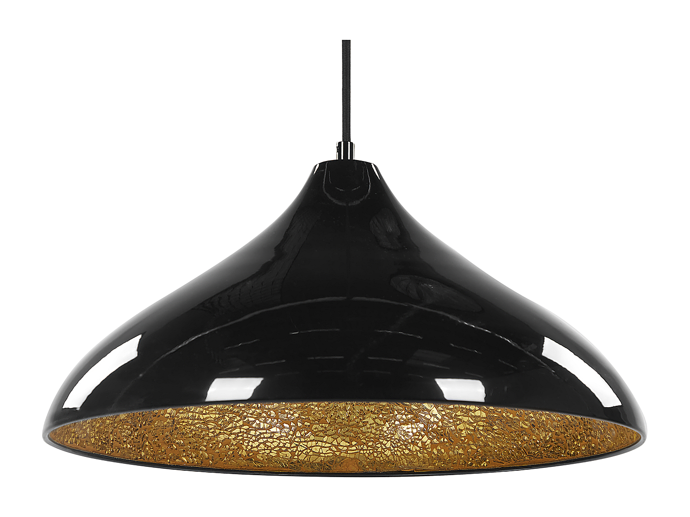 Lampe suspension noire ISKAR