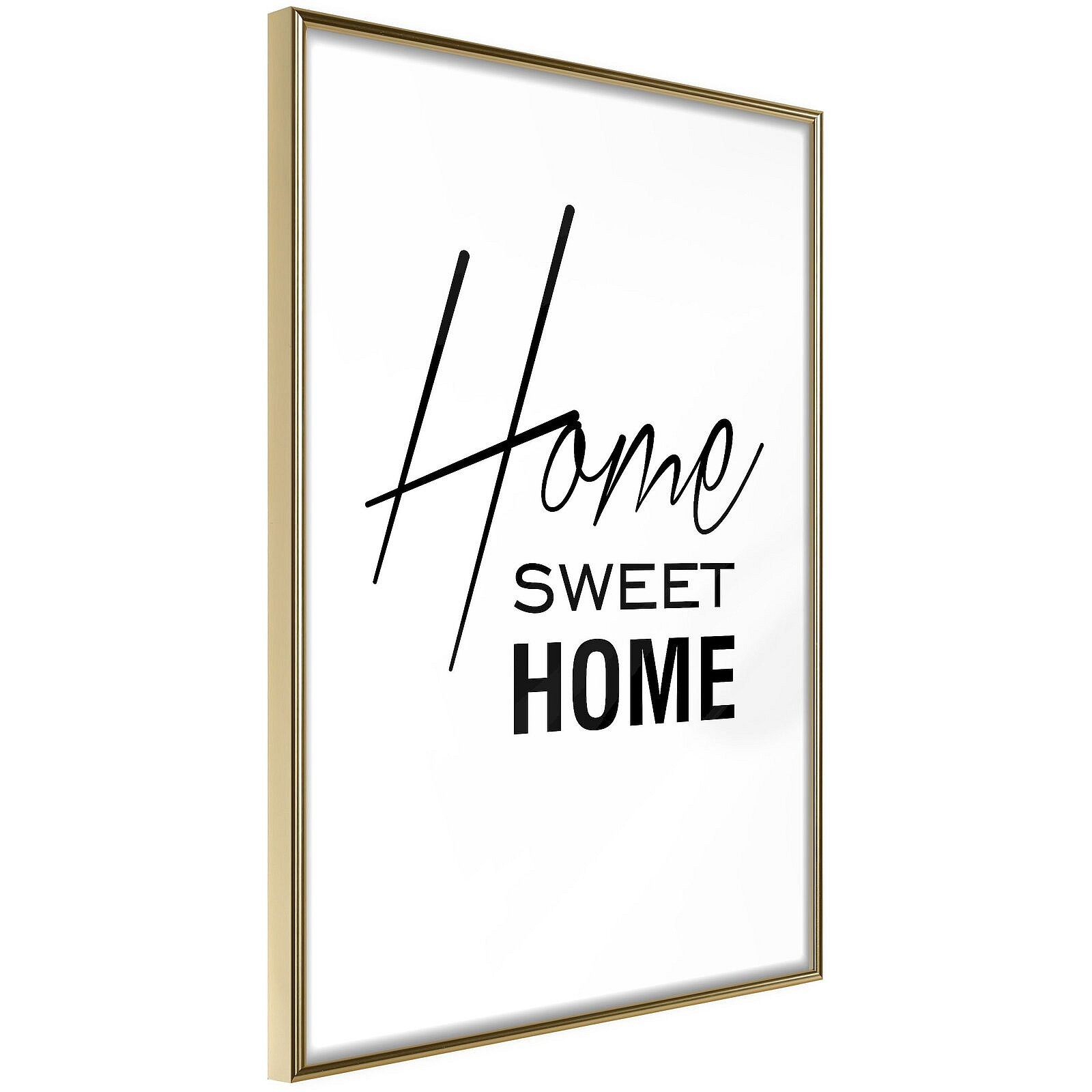 Tableau cadre La maison je - 30 x 45 cm