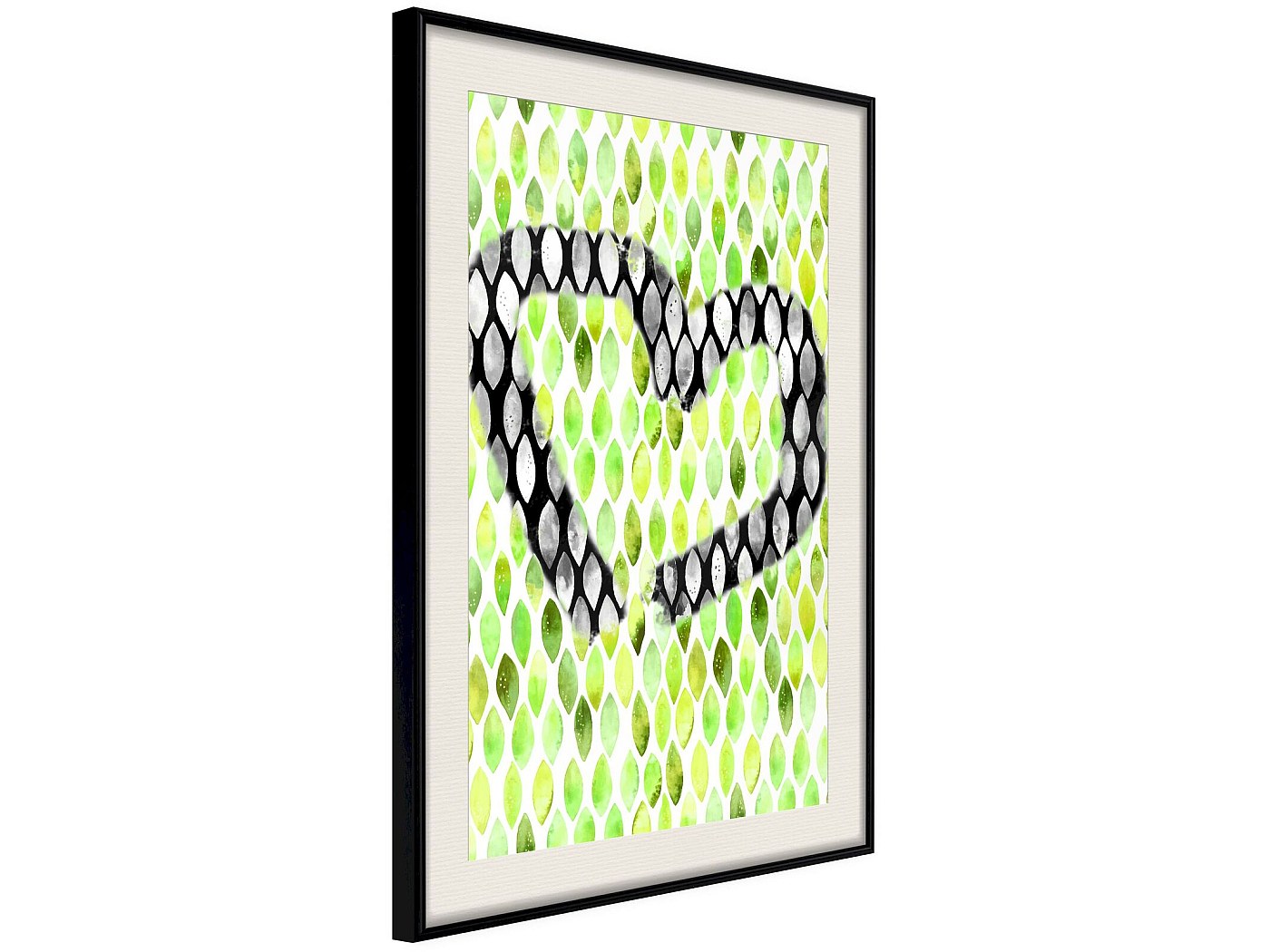Tableau cadre J'aime les limes - 40 x 60 cm