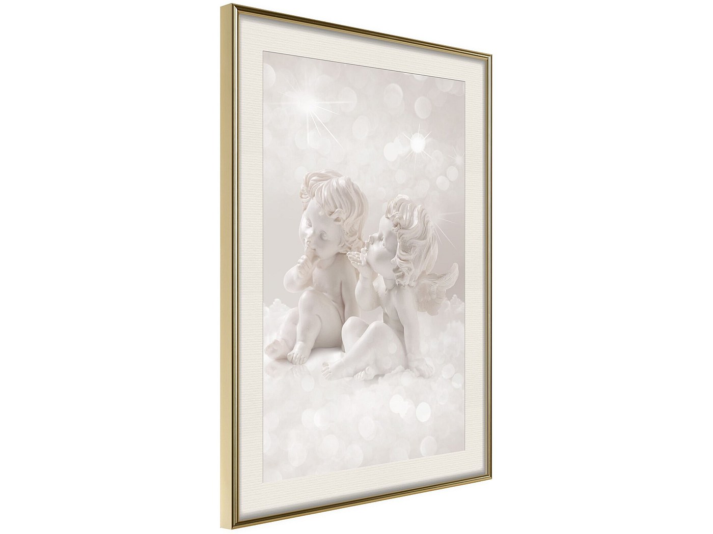 Tableau cadre Anges mignons - 20 x 30 cm
