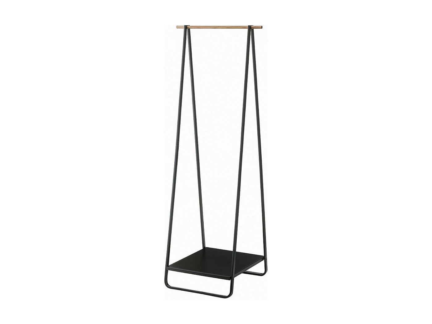 Portant en métal et bois - H140 cm