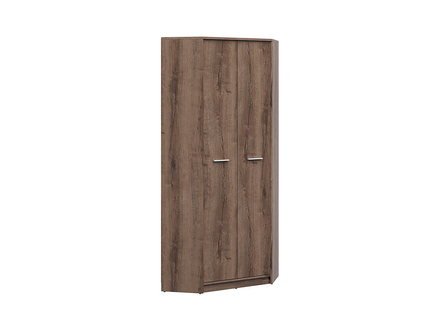AGATTA - Armoire d'angle chambre - Style scandinave - 197x79.5x79.5 cm ...