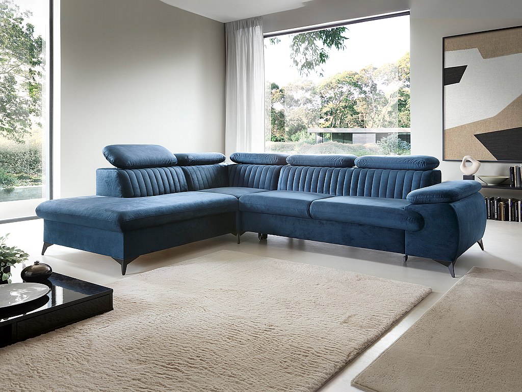 Kanapa rozkładana 6-osobowa Narożna