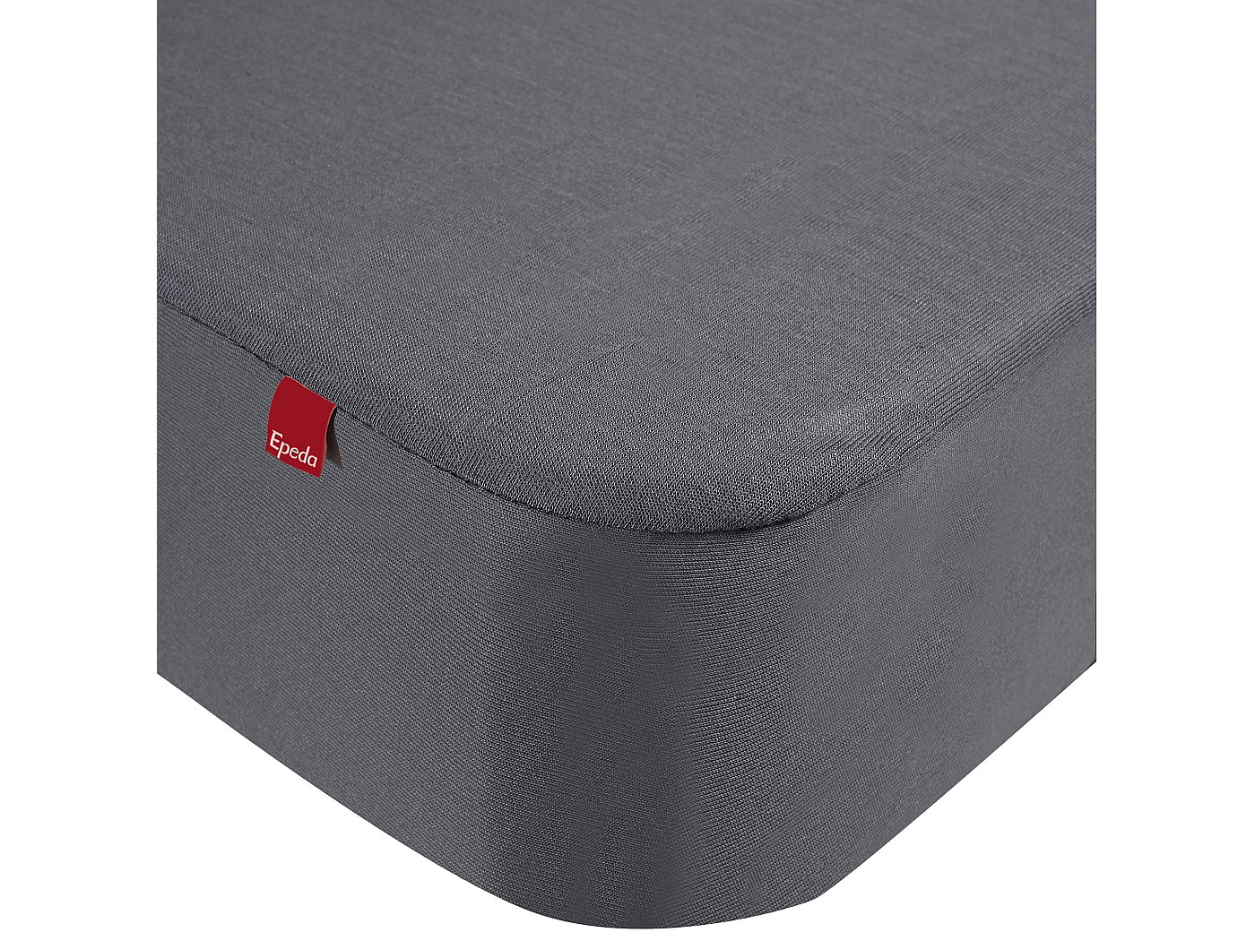 Drap housse protège matelas imperméable 2 en 1 Epeda gris 200x190