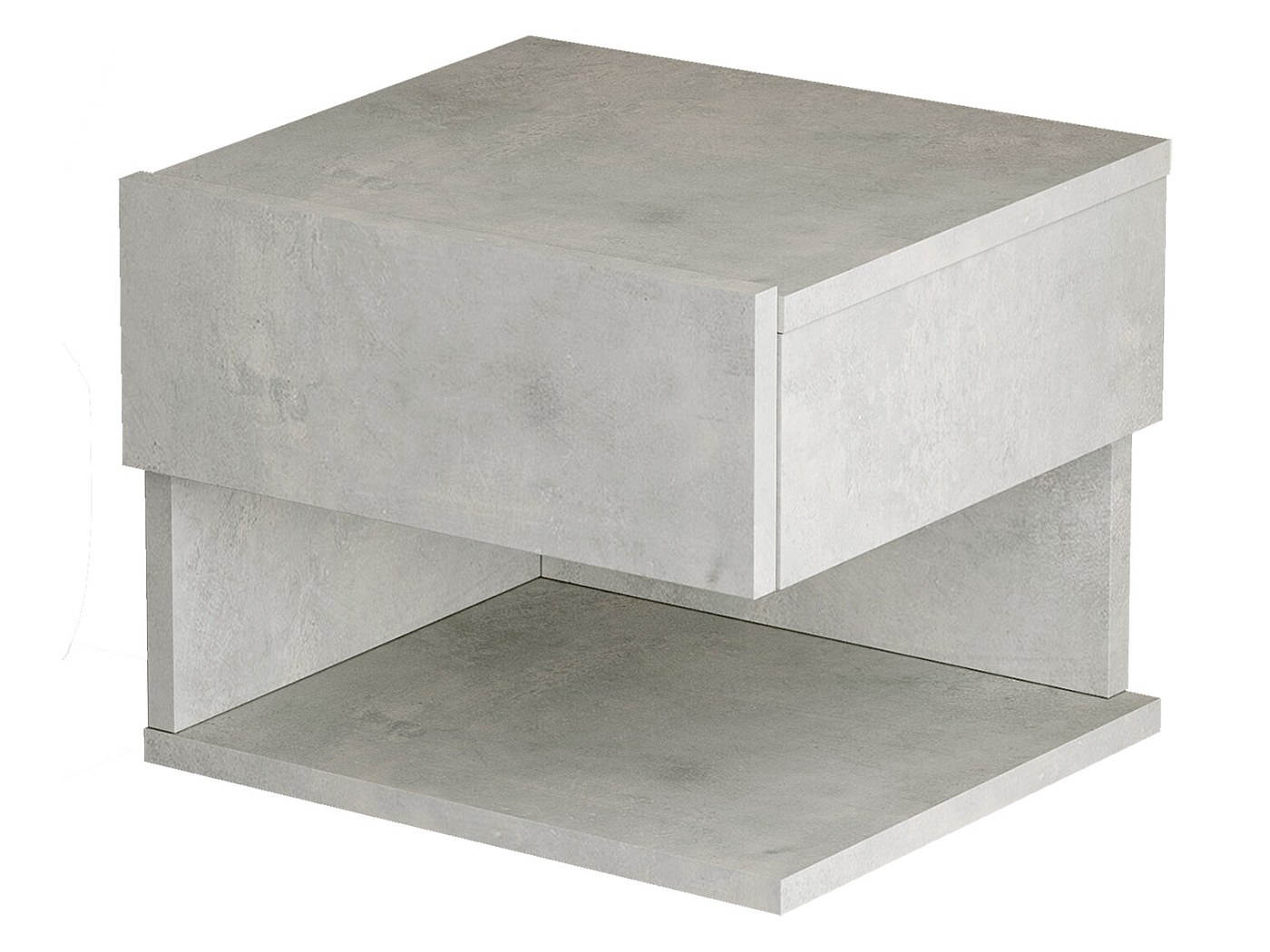 Table de Chevet Murale Luvio - Venprodin - Pierre 35 Cm