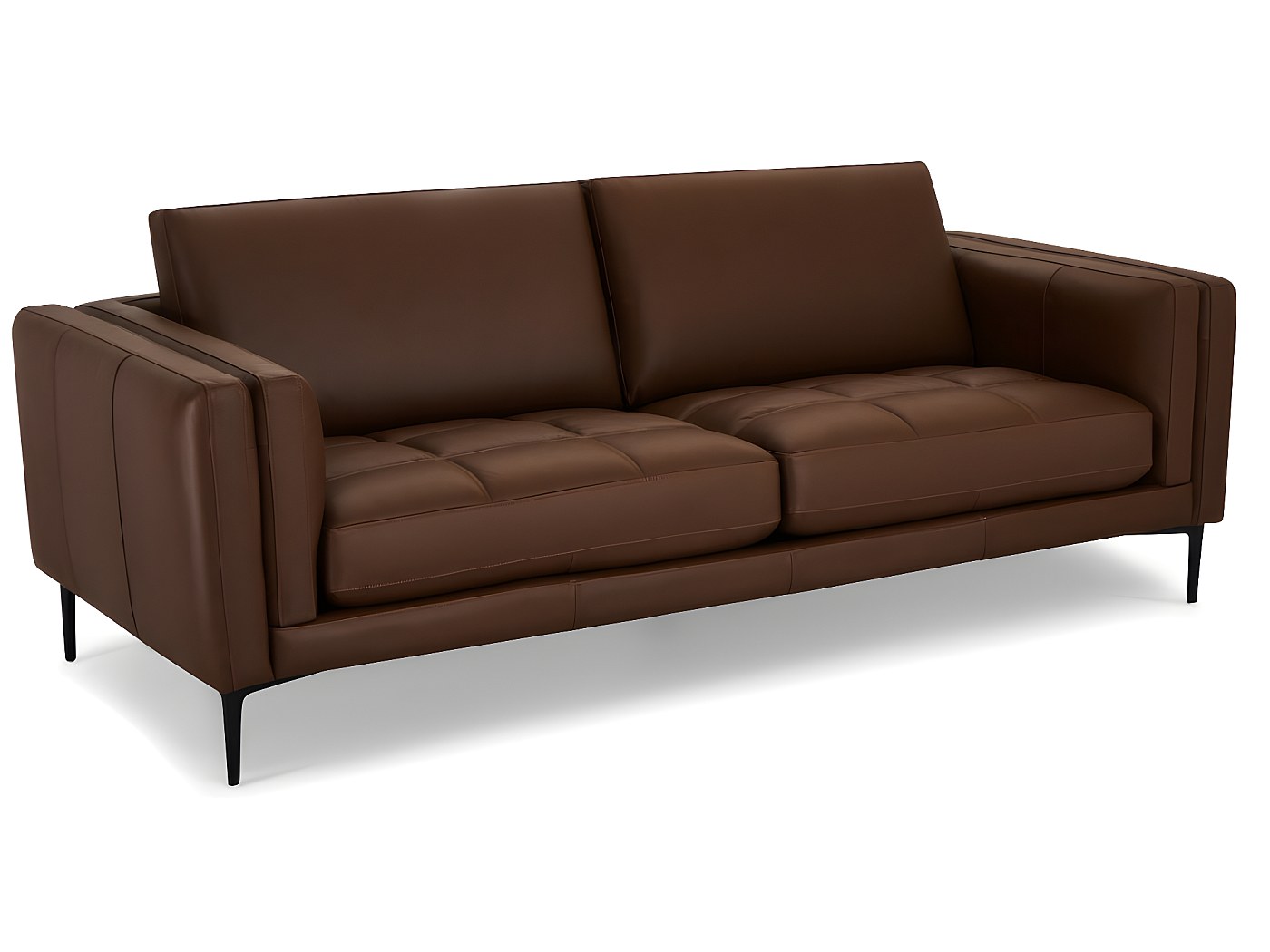 Ledersofa Braun 3 Sitzer