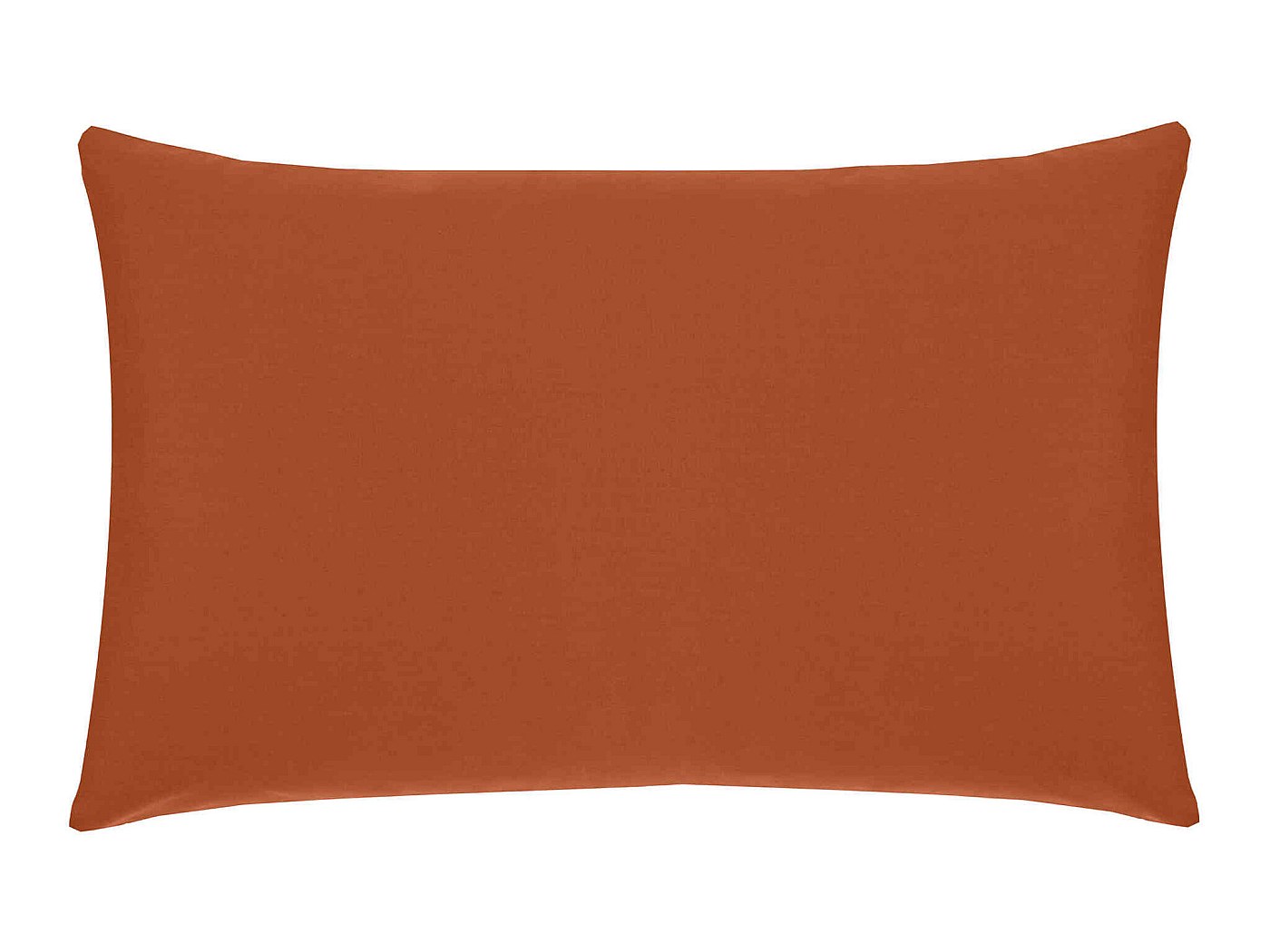 Taie d'oreiller bébé coton bio orange 40x60