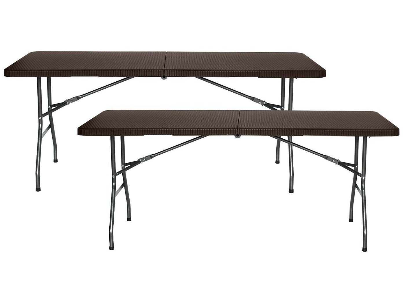 Pack 2 Tables Pliantes 180cm Rectangulaire Traiteur O91