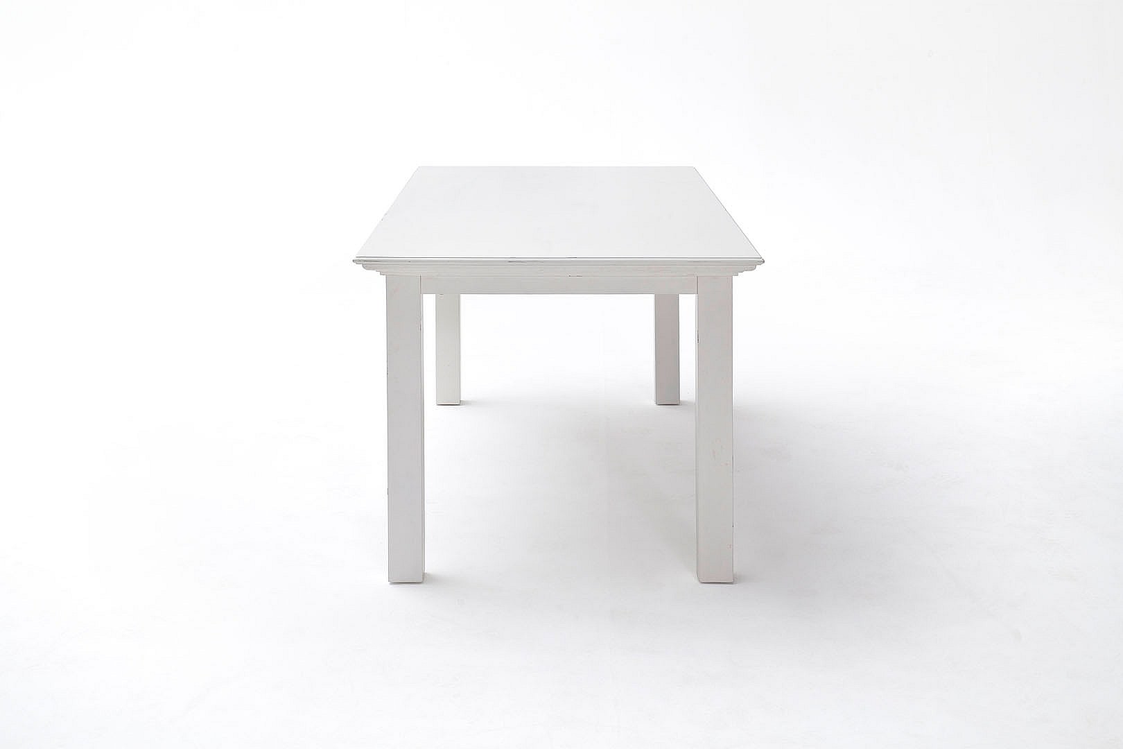 Halifax Table de salle à manger 90x180 cm, blanc.