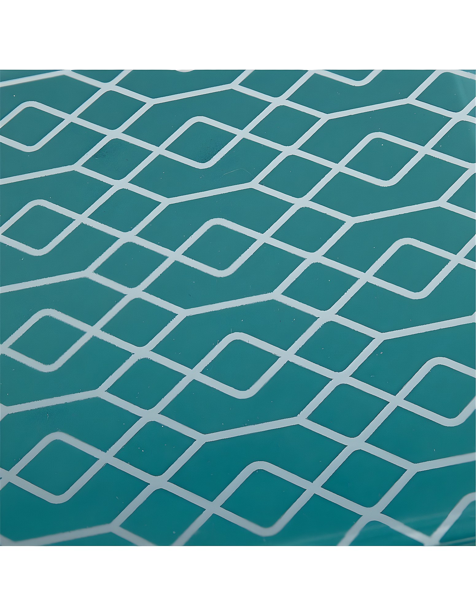 Portafoto 15*20 decoracion rombos plateado azul