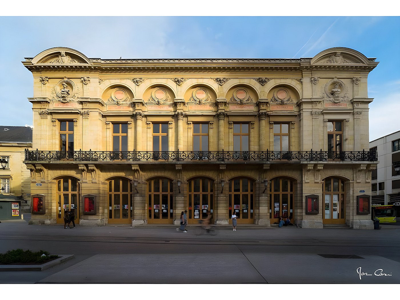 Tableau sur toile opéra théàtre 45x65 cm