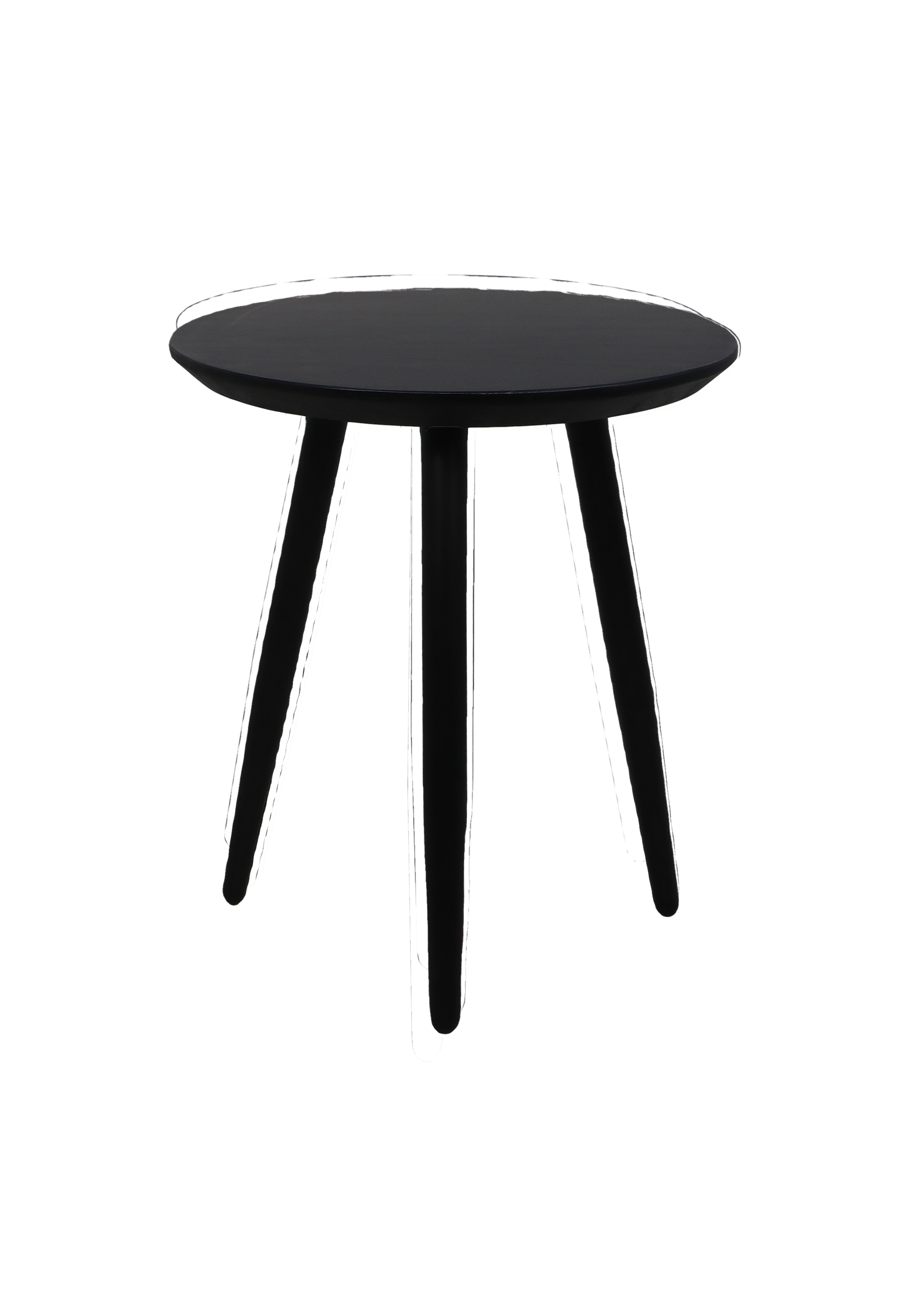 Table ronde Zurich Swiss Edge - Acacia-fer ø40*50