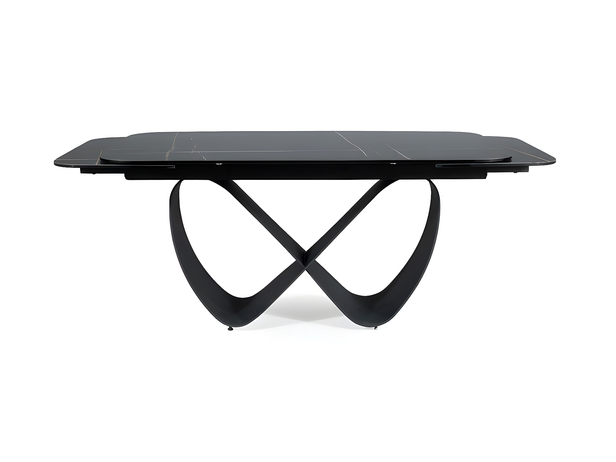 Table à manger design extensible 160-240 x 95 x 76 cm - Noir