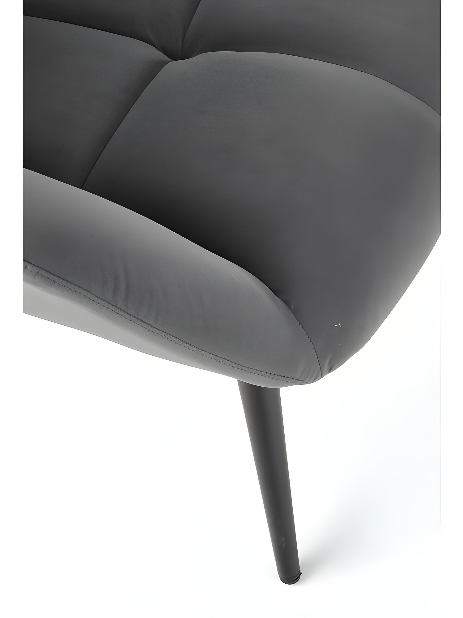 Fauteuil en tissu 75 x 86 x 91 cm - Gris