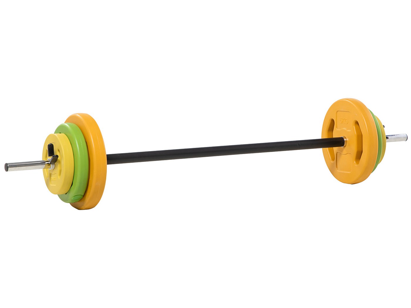 Ensemble haltères et barre 20 Kg - musculation réglable - entraînement ...