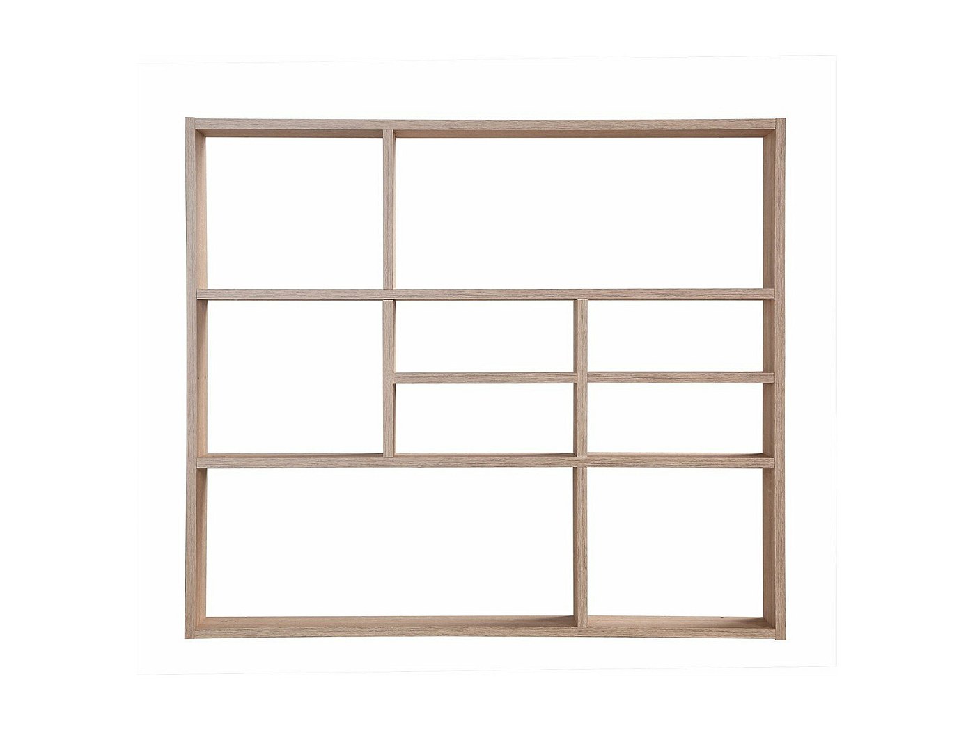 Wandplank 9 compartimenten L90 cm - Mika