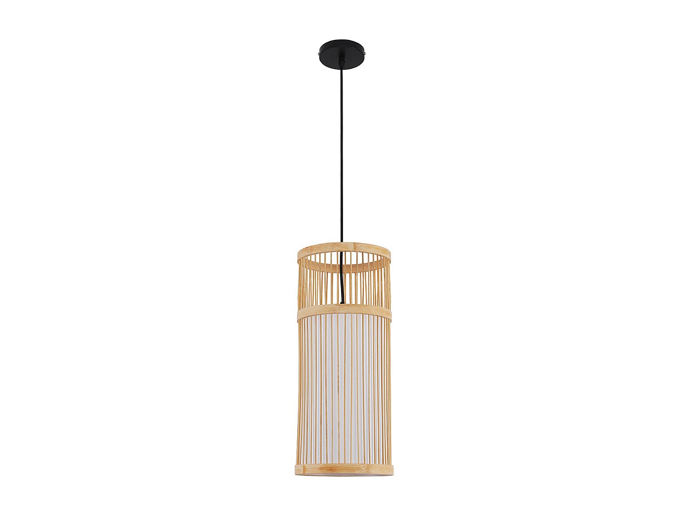 Deckenlampe aus Bambus - Pendelleuchte im Boho-Bali-Stil - Lawan