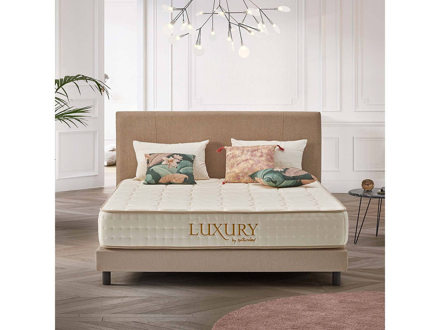 Matelas Luxury 80x200 cm - Multicouches HR - Blue Latex - Très épais 25 ...