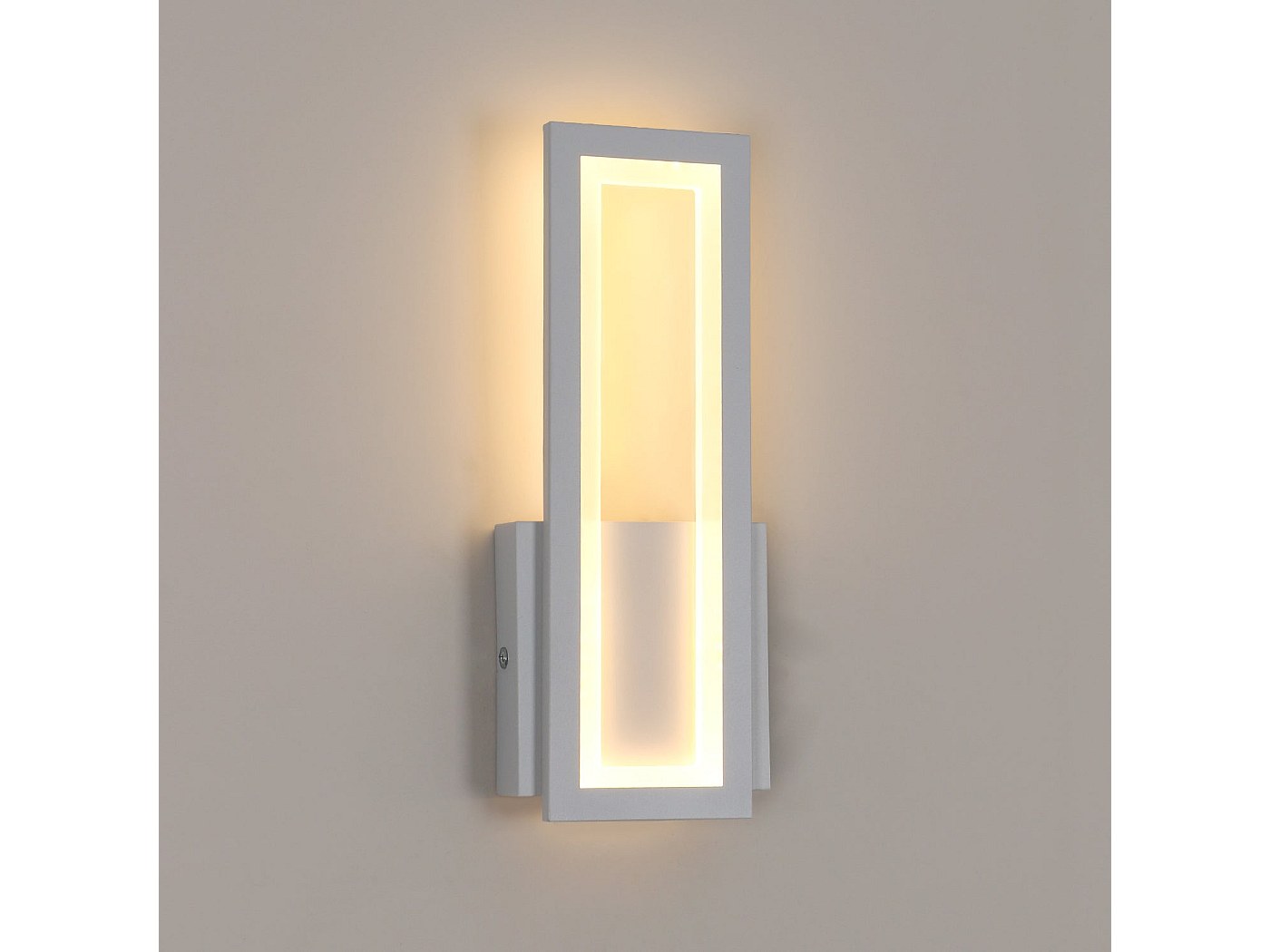 Luce murale a LED interno, bianco, 32*12*5, 16W, semplice quadrato ...