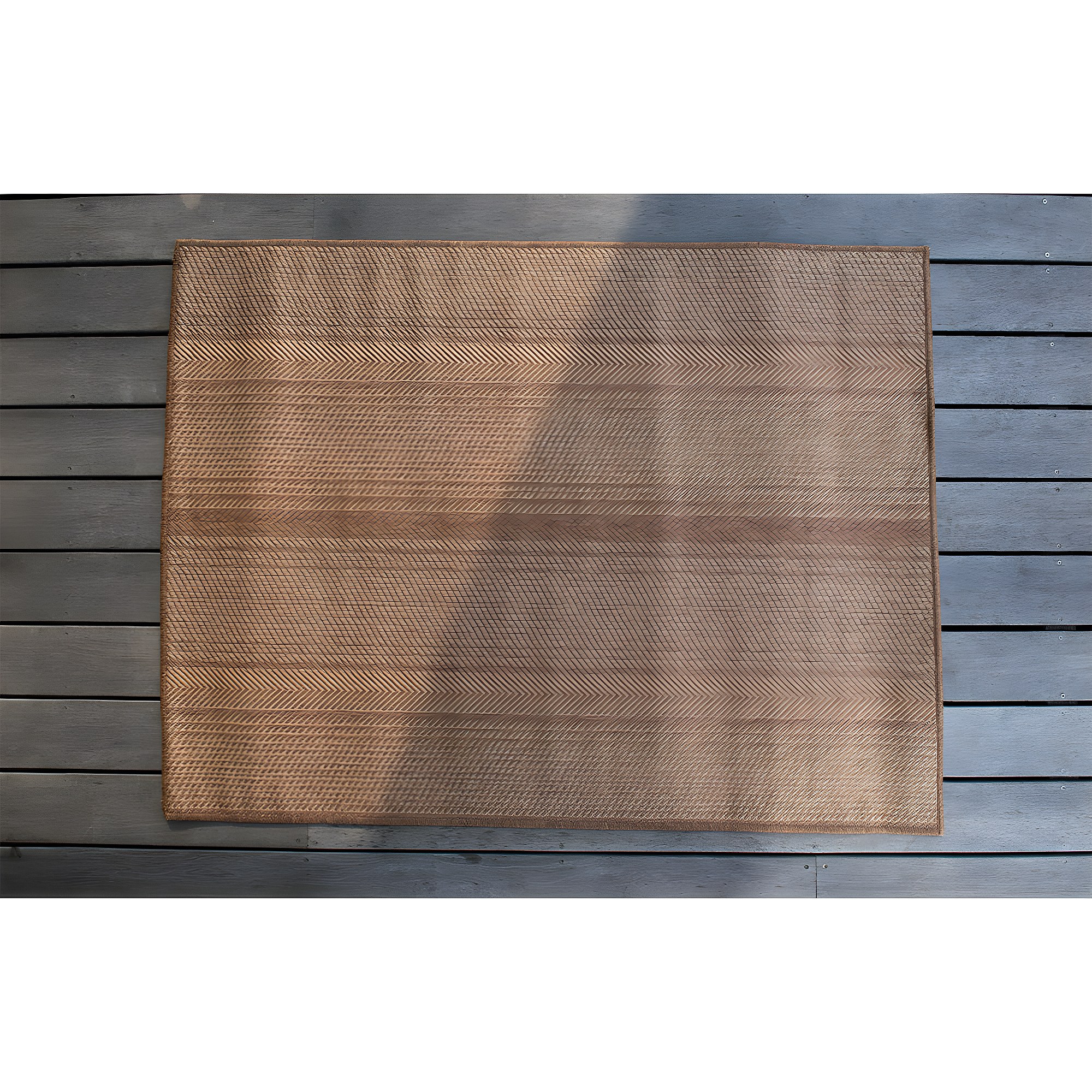 Tapis intérieur - COSY - 120 X 160 cm - Marron - CEZARE