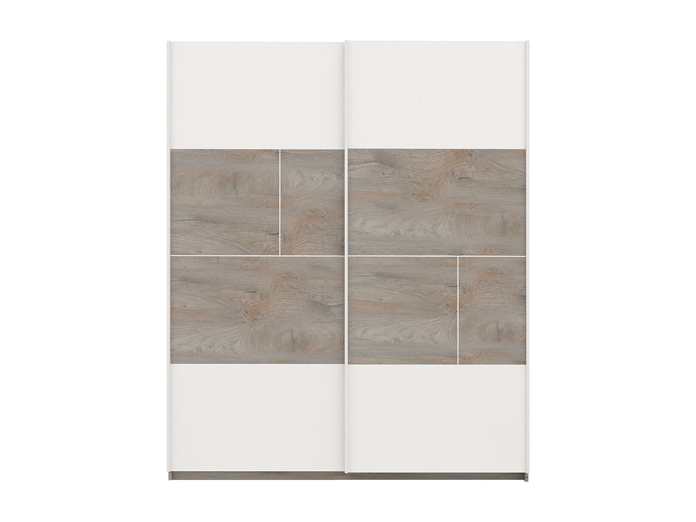 Dressing 2 portes coulissantes L180 x H215 cm - Prado