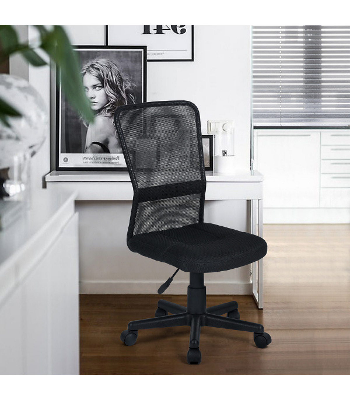 Chaise de bureau dossier maille Mesh H88-100 cm