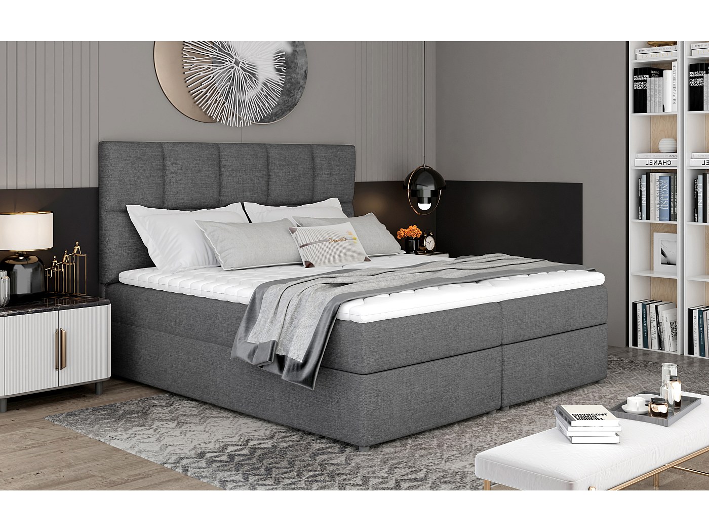 Box Spring Lit Madeira M