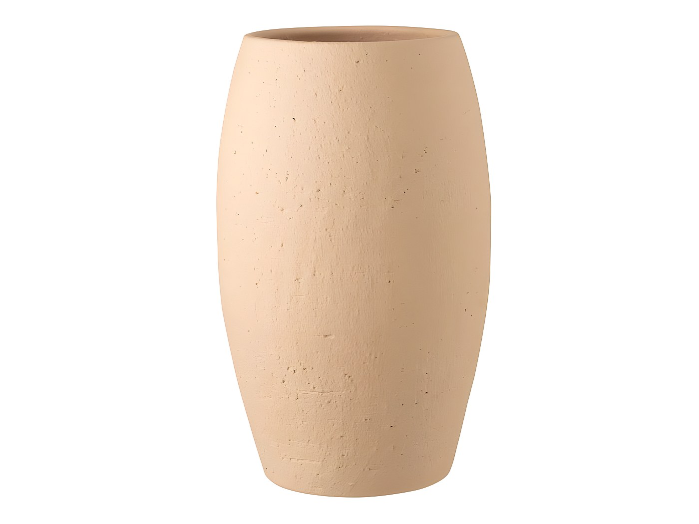 Vase Design en Céramique "Enya" 50cm Beige