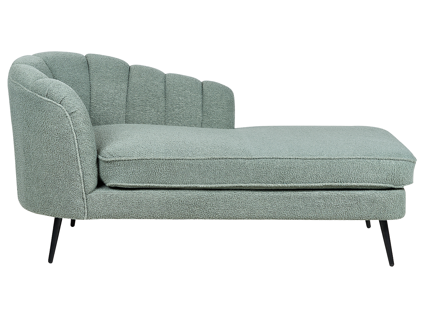 Divan côté gauche en boucle vert ALLIER