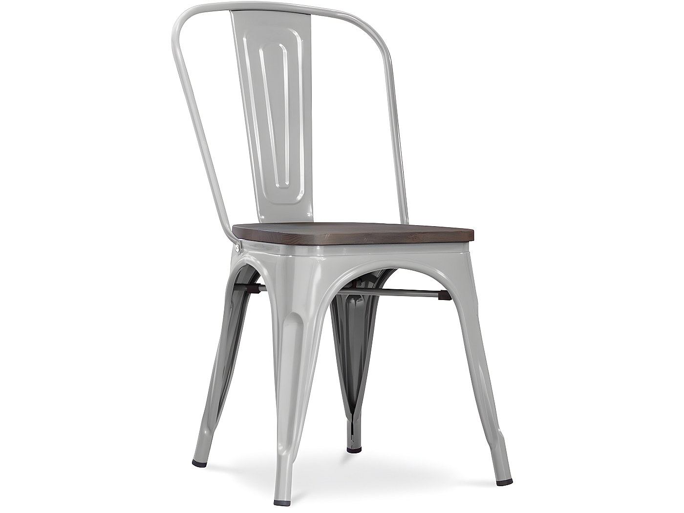 Silla de Comedor - Diseño Industrial - Acero y Madera - Nueva Edición ...