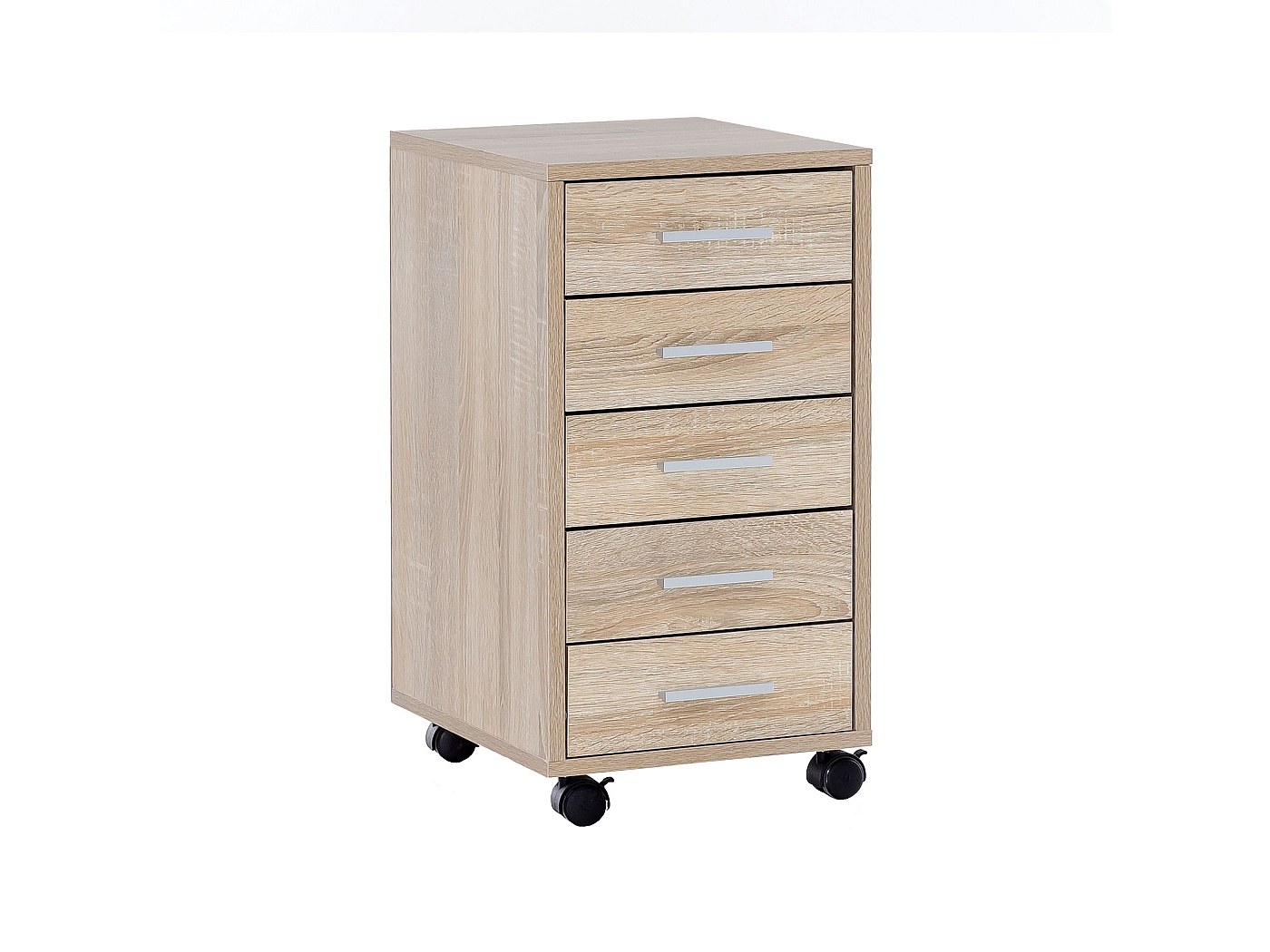 Contenitore roll container in legno LARA contenitore per scrivania ...