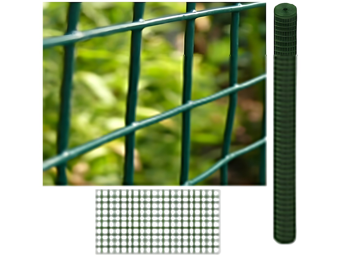 Rete Metallica Plastificato| 1X5 M| Composizione 80% Acciaio Zincato/20 ...