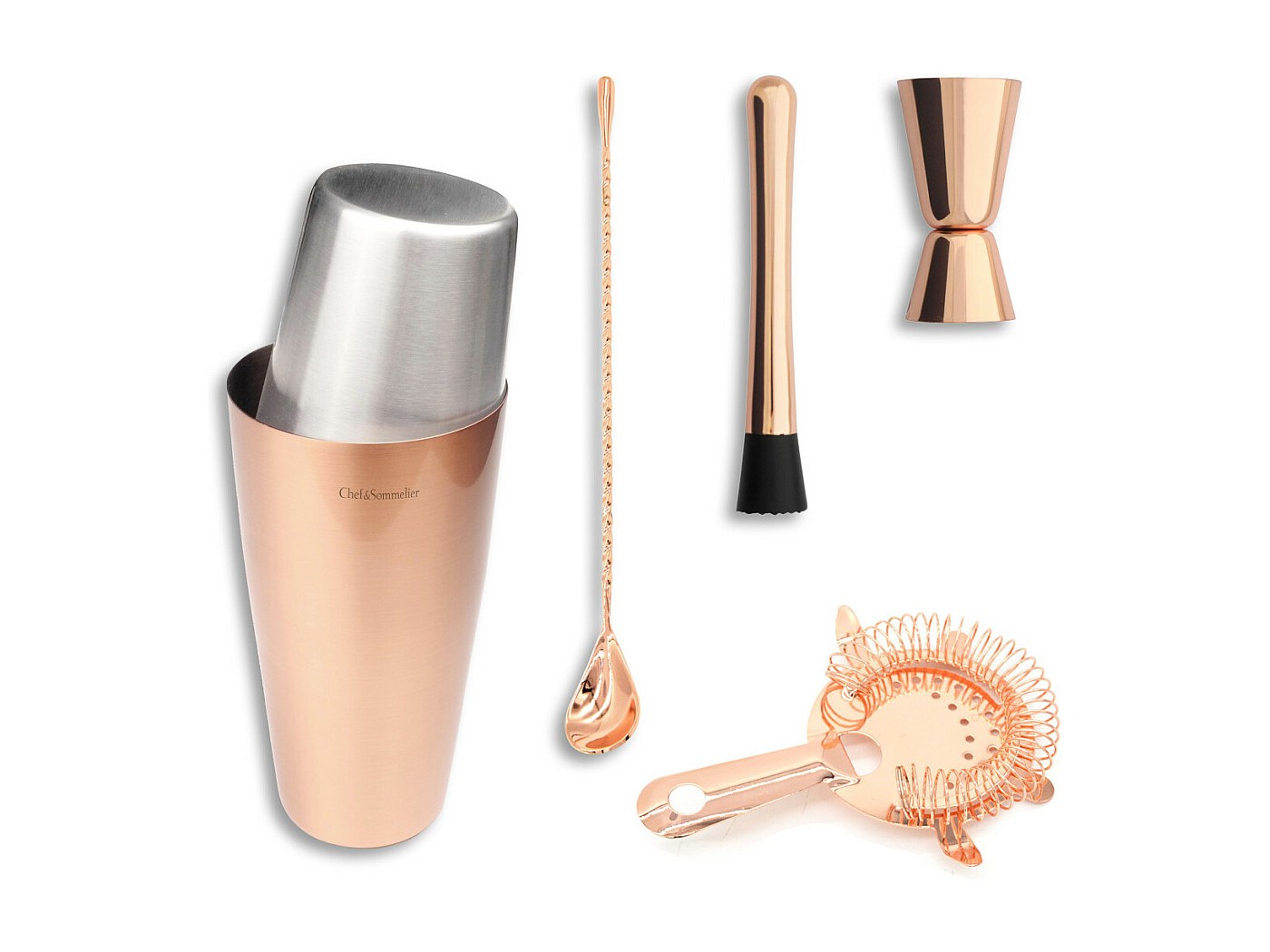 Cocktail - Set préparation Barman 5 pièces