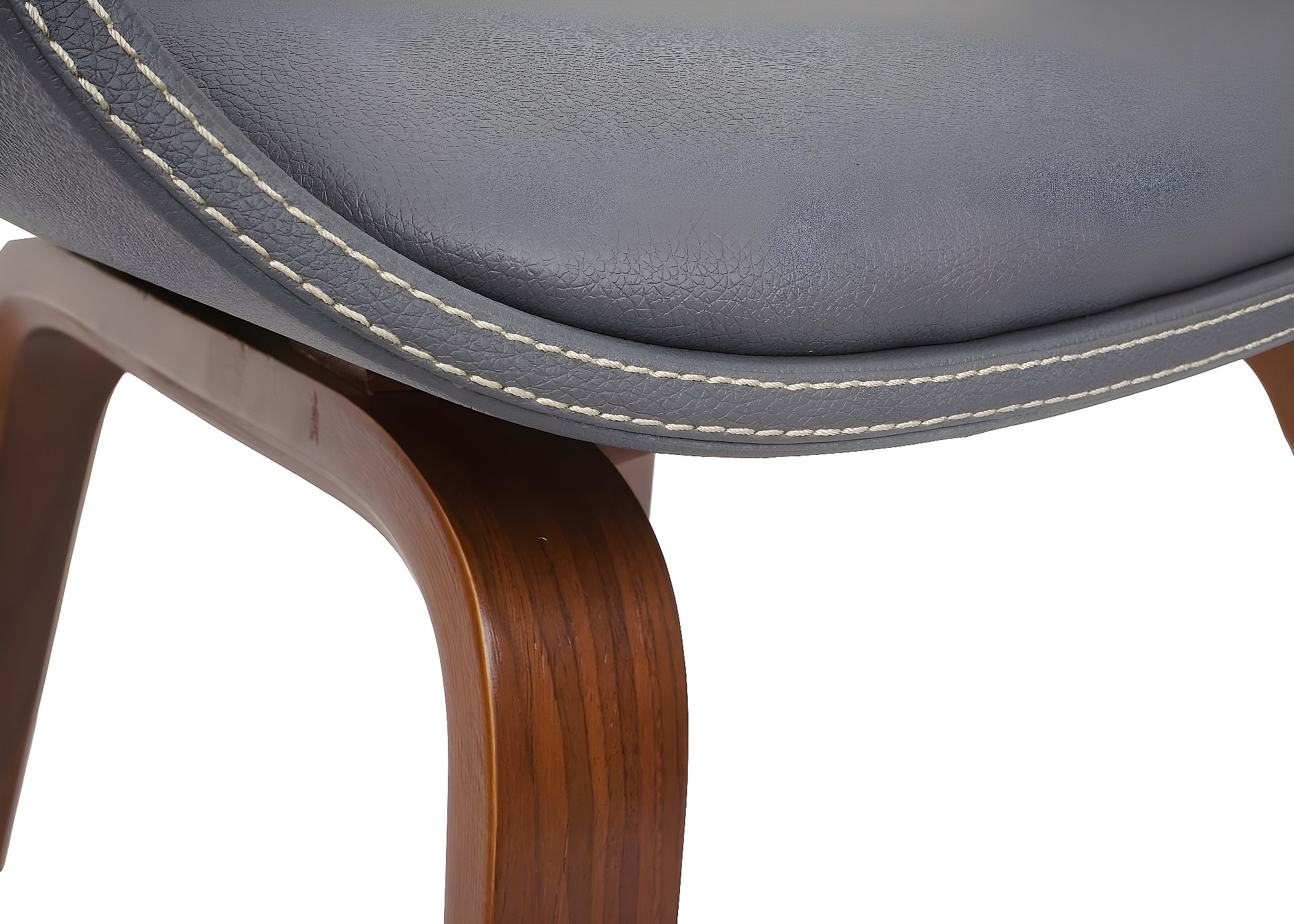 Chaise de salle à manger MCW-A47b, gris mat