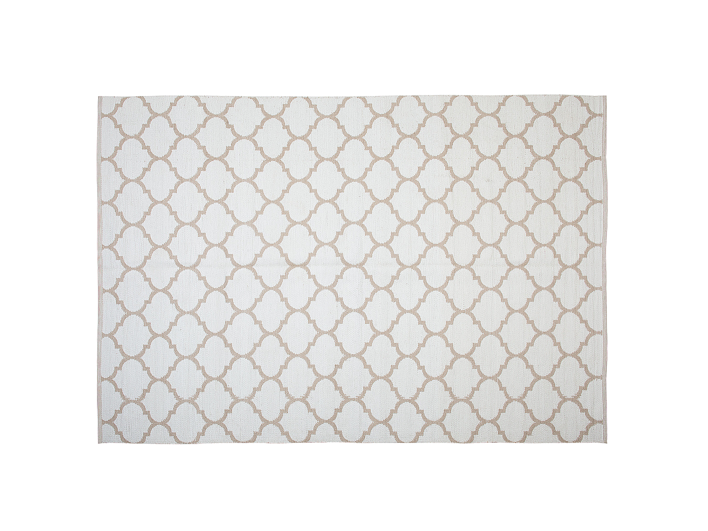 Tapis rectangulaire réversible beige 160 x 230 AKSU