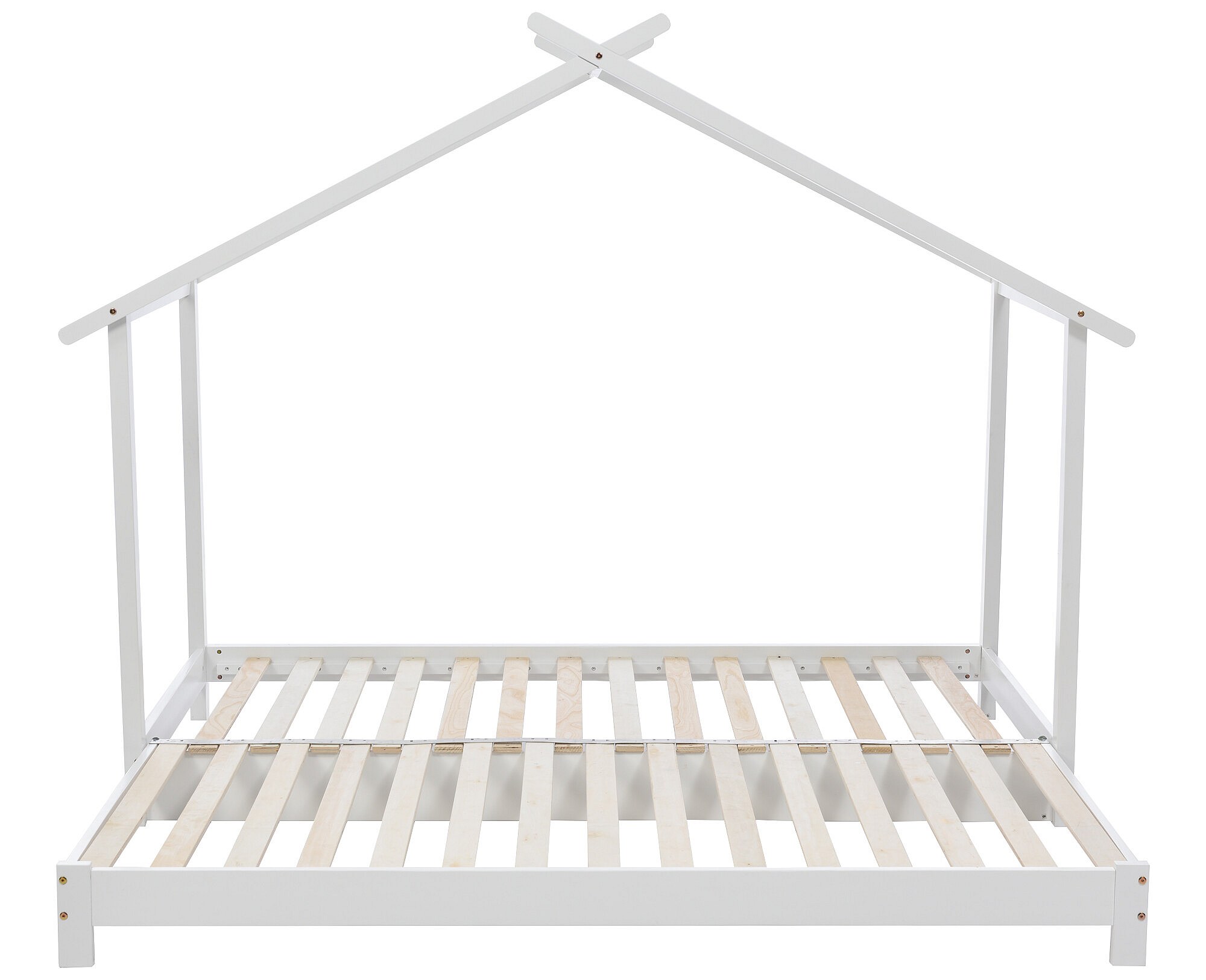 Lit maison en bois pour enfants 90 et 180 x 190 cm - lit en bois massif ...
