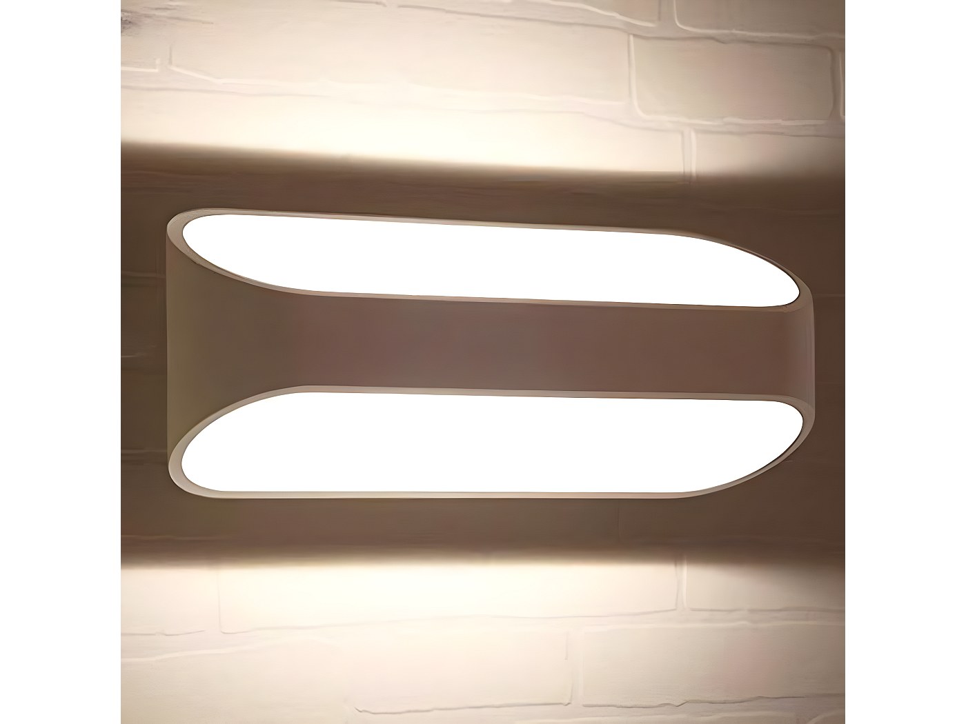 Applique murale LED interieur moderne, L250*W100*H100mm, lumière chaude